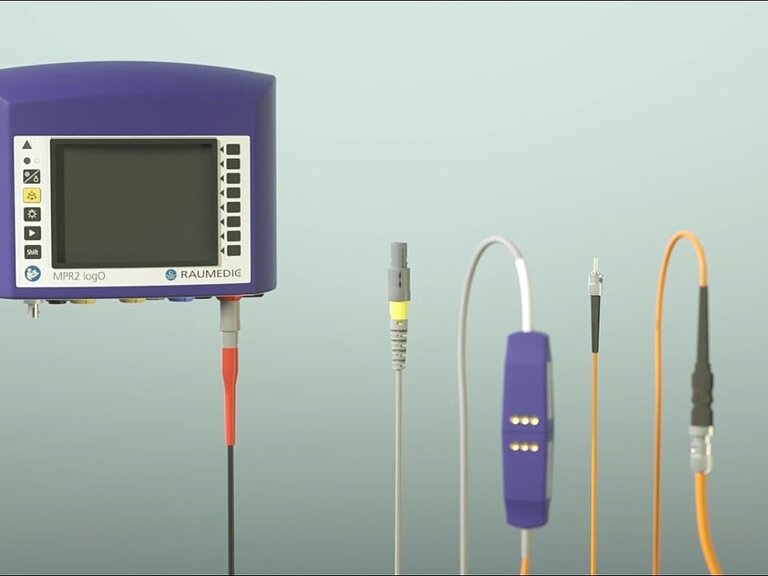MPR2 logO DATALOGGER für das Neuromonitoring – RAUMEDIC