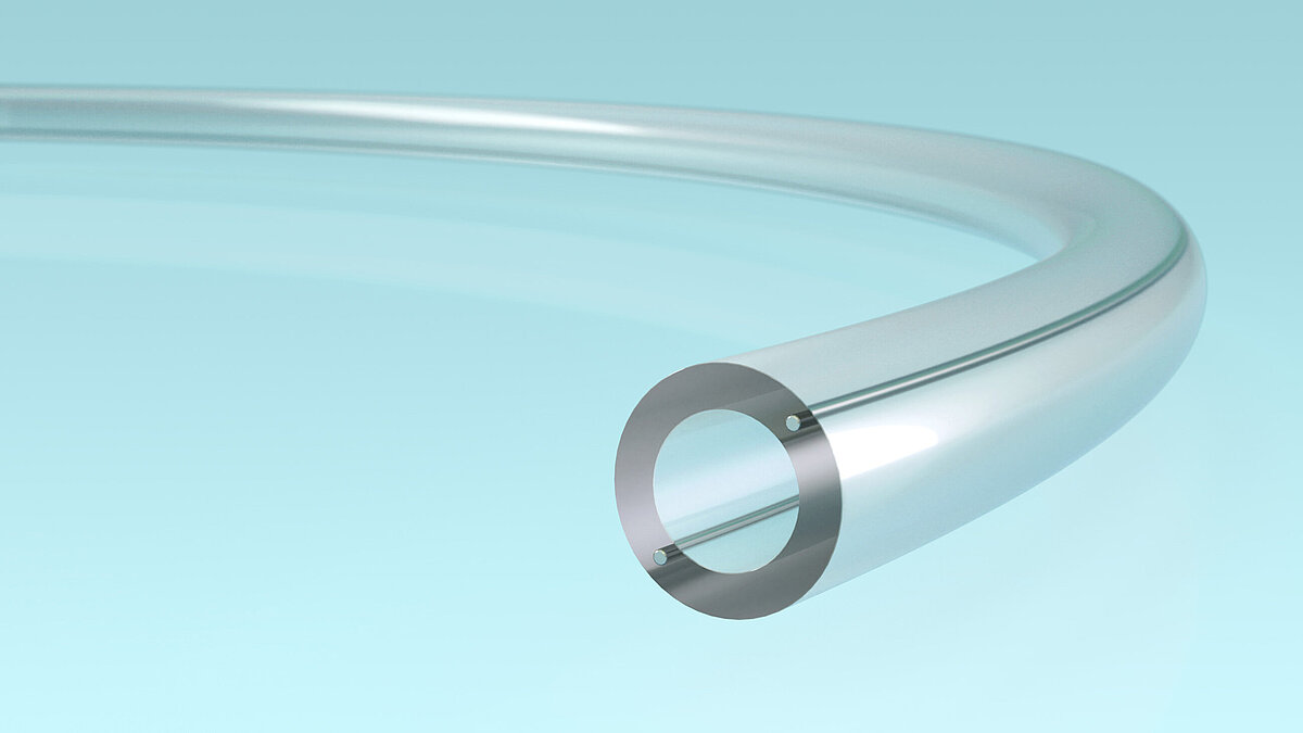 Wire coating & wire inlay for tubing – RAUMEDIC