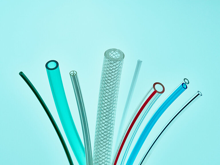 Mono tubing – extrusion of single lumen tubing – RAUMEDIC