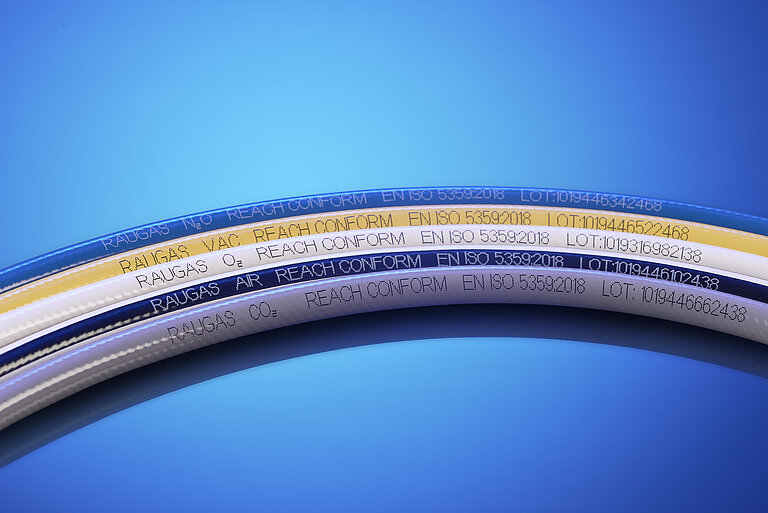 Gas supply tubing for artificial respiration & anesthesia – RAUMEDIC