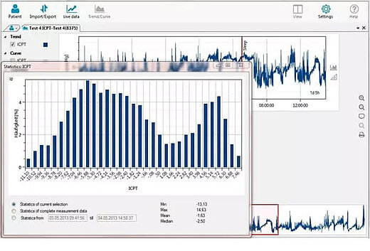 Software for transferring measured medical data to a PC – RAUMEDIC