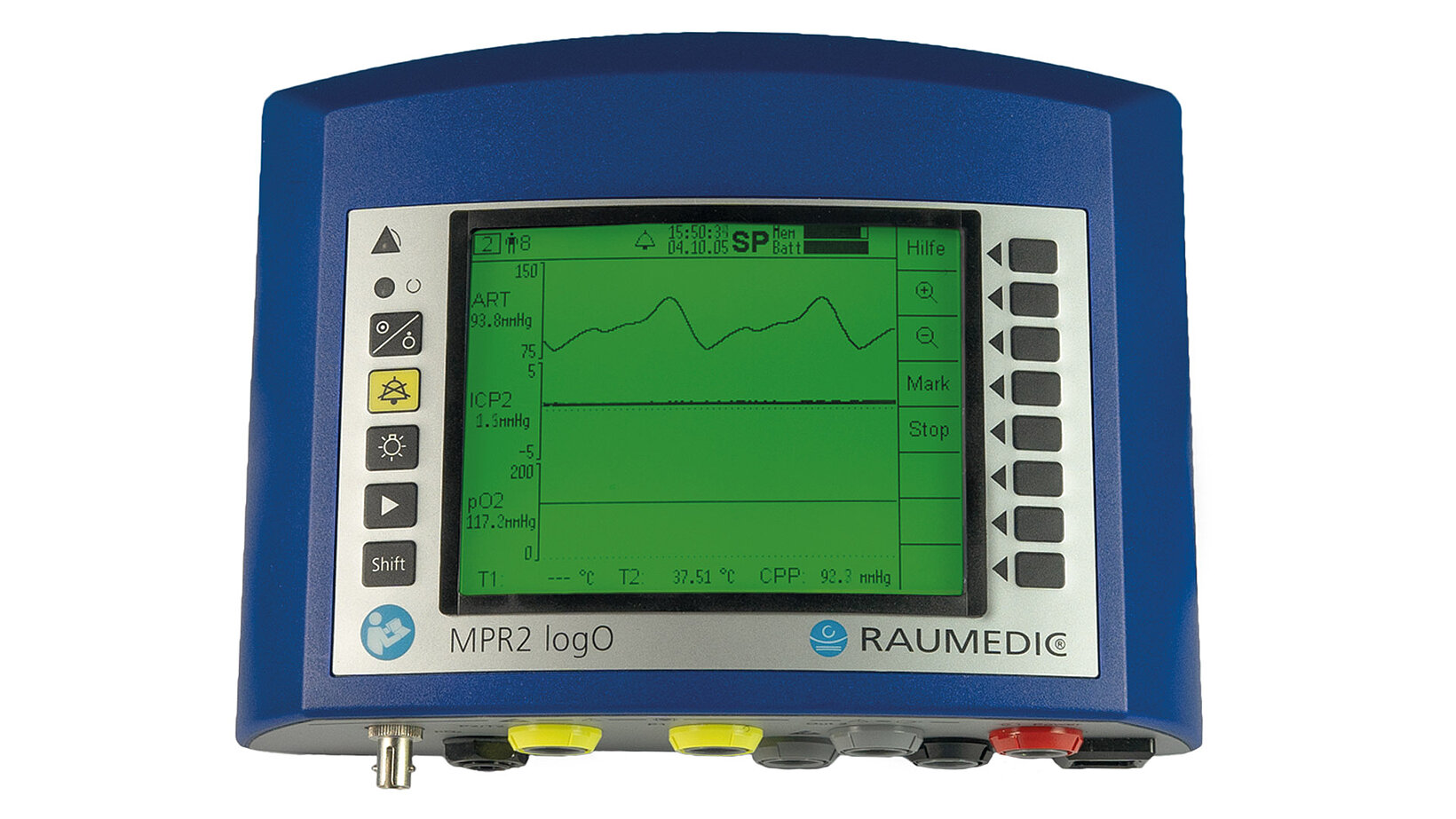 MPR2 logO DATALOGGER for Neuromonitoring – RAUMEDIC
