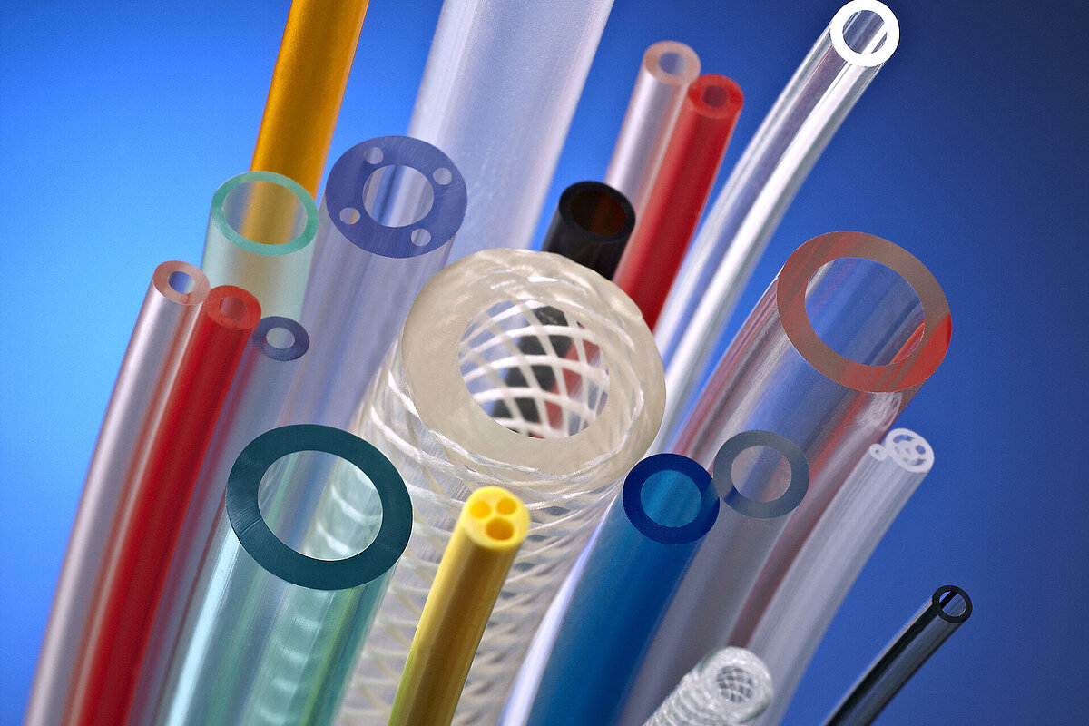 Mono tubing – extrusion of single lumen tubing – RAUMEDIC