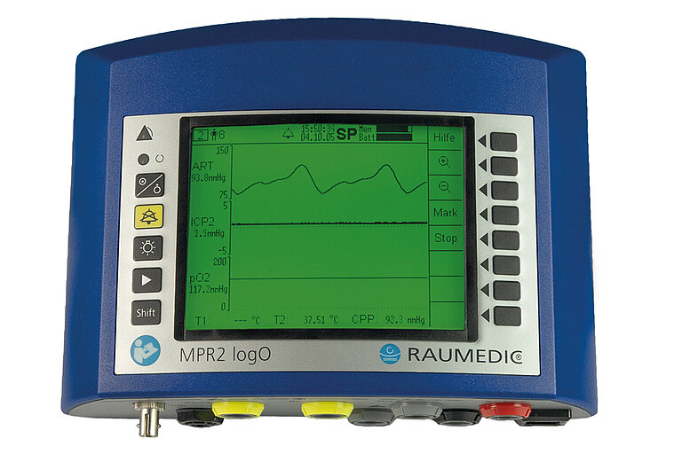 Precise measurement of intracranial pressure – RAUMEDIC