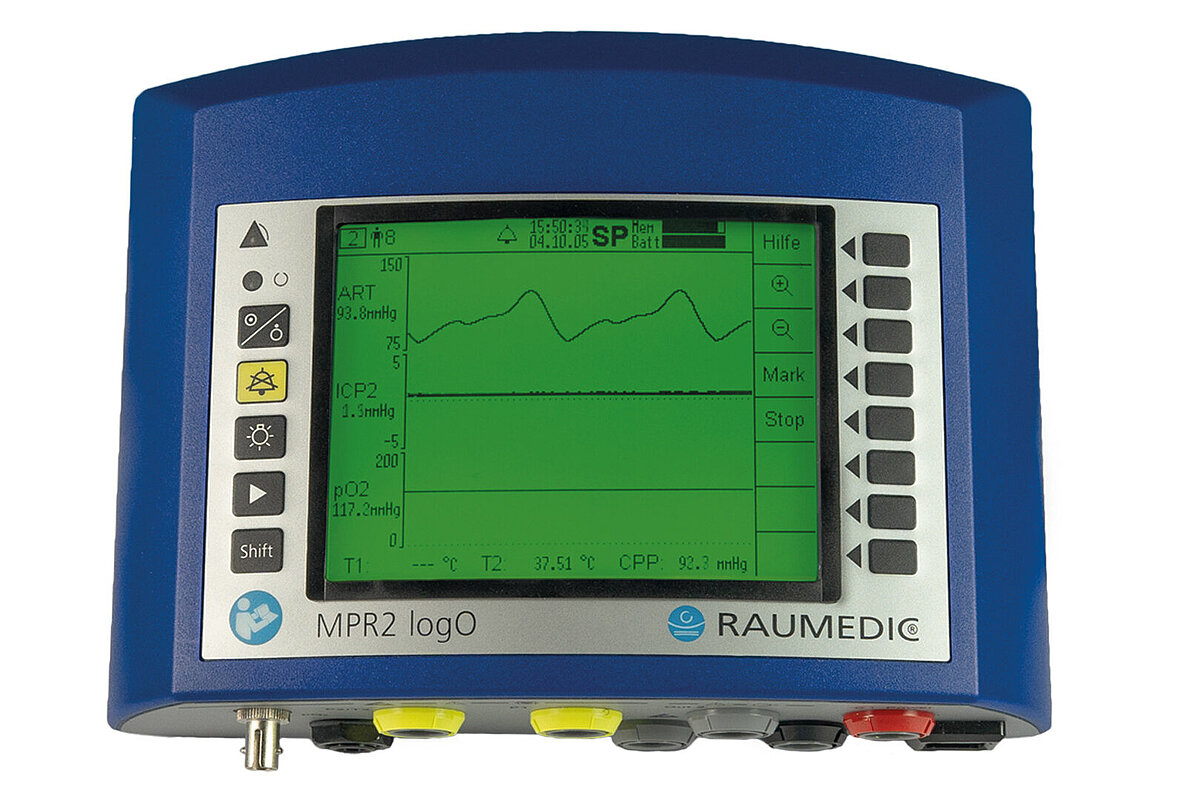 Precise measurement of intracranial pressure – RAUMEDIC