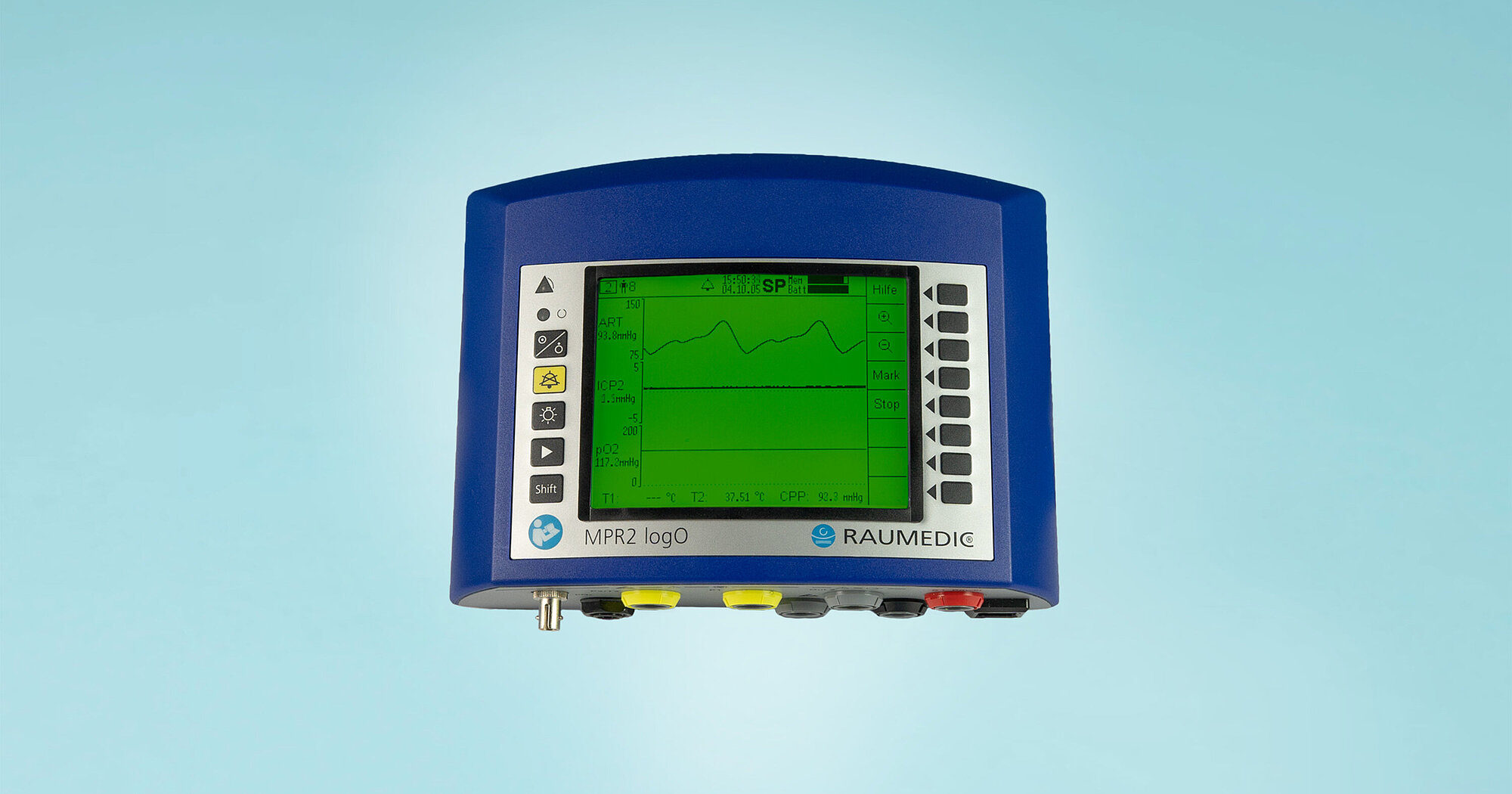 MPR2 logO DATALOGGER for Neuromonitoring – RAUMEDIC